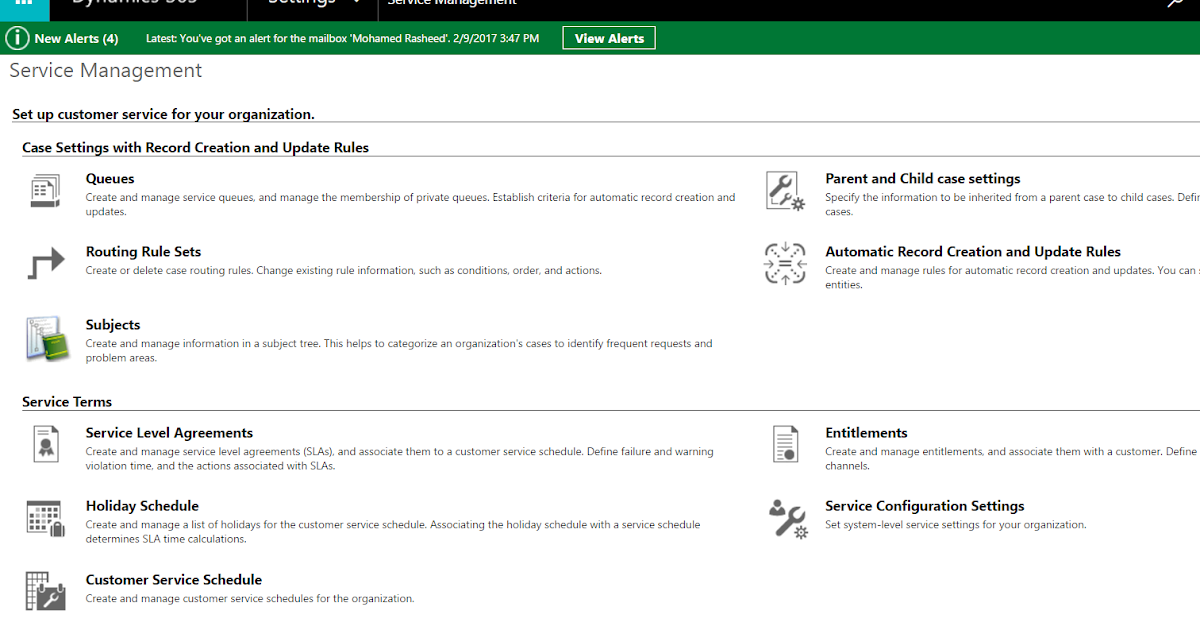 Information Technology Lectures (ITLec) - R&D: How To Implement Enhanced SLA Inside MS Dynamics 365?