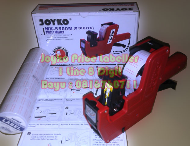 More Easy Thing For You: Alat Label Harga Merk Joyko