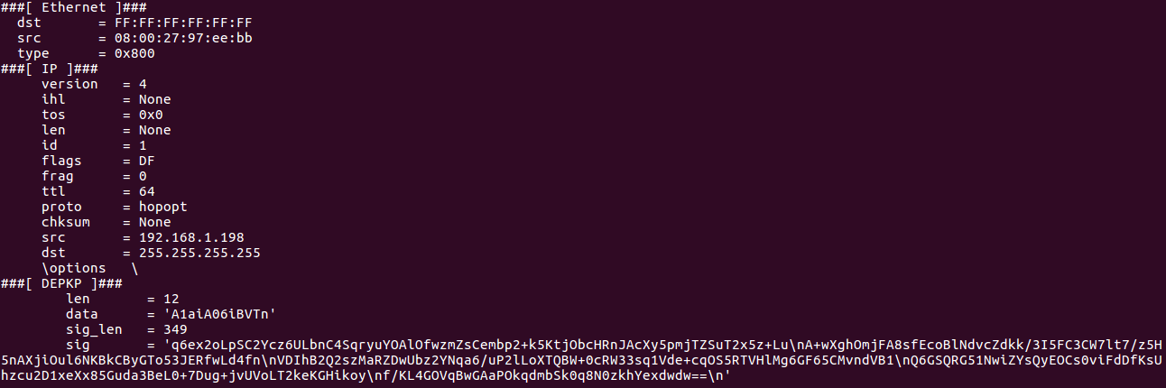 The I.T. Ninja: Scapy part 2: Custom Protocols and Packet Crafting