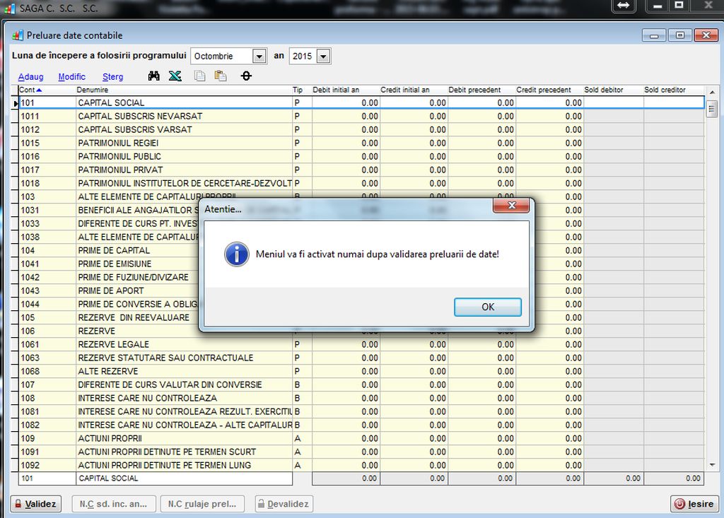 Gentiana Andreea: Program de contabilitate Saga
