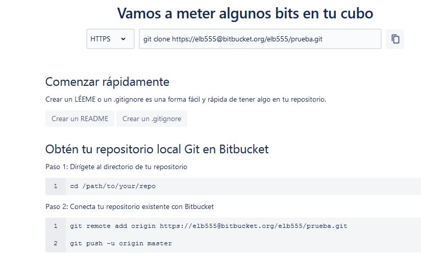 Profesor Cyber: Subir archivos a un repositorio de Bitbucket