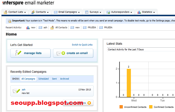 Interspire email marketer hosting - daxgas