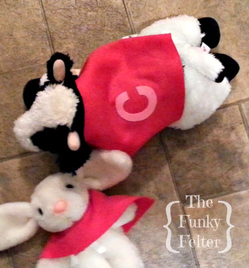 The Funky Felter: Handmade Mini Super Hero Capes for Plushies