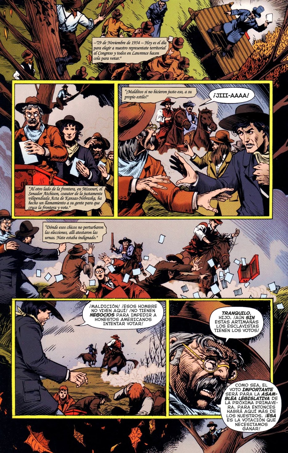 Los comics de Machete: Los Kents (1) Sangrante Kansas