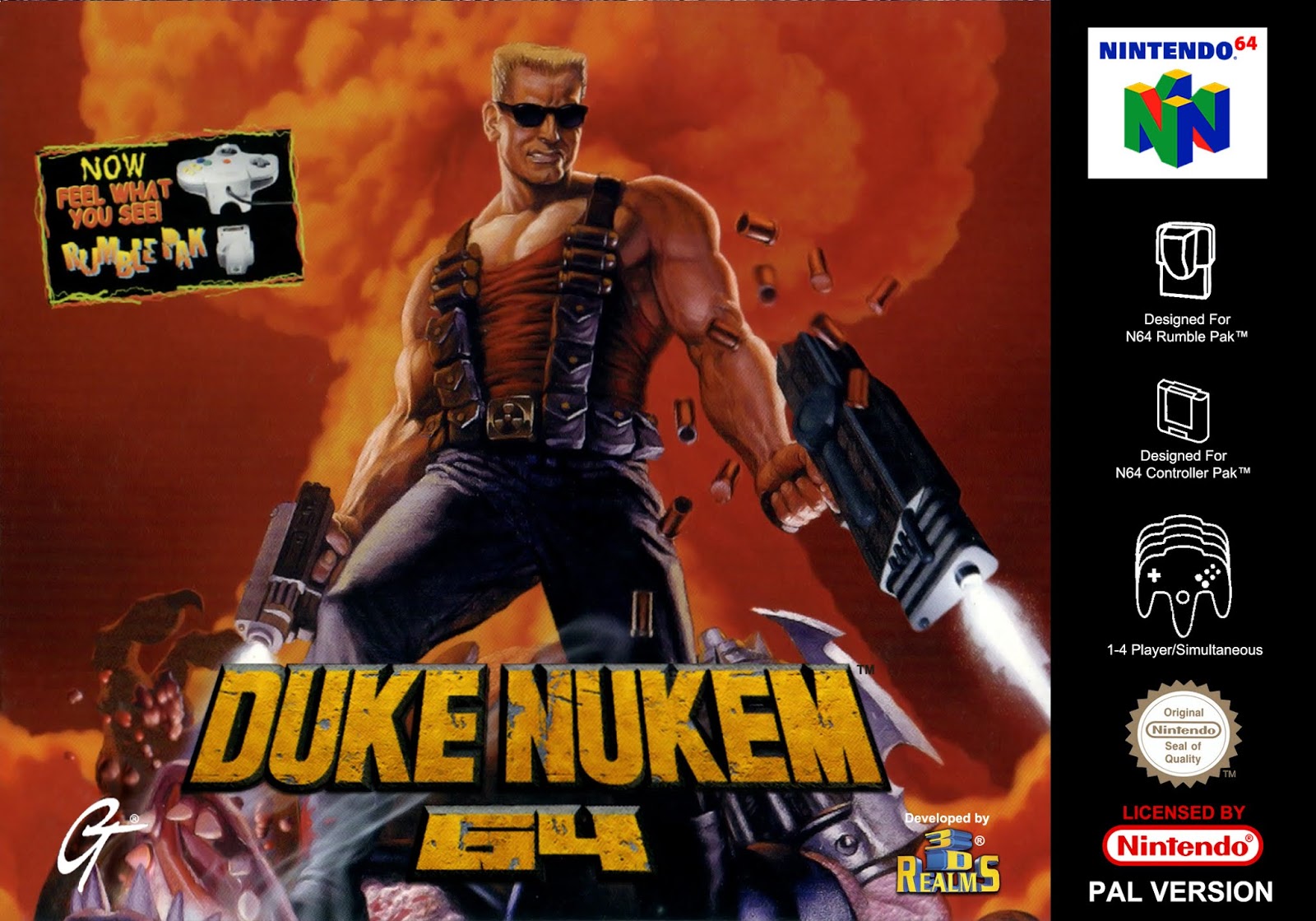 Jogalhões de Força :::: Duke Nukem 64