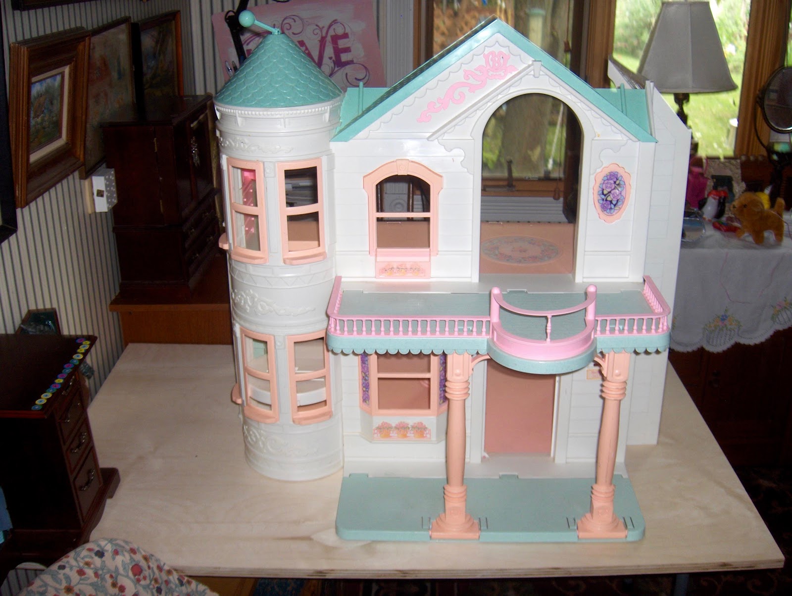 Somethings Old, New, Green, Redo!: Barbie Vintage House REDO