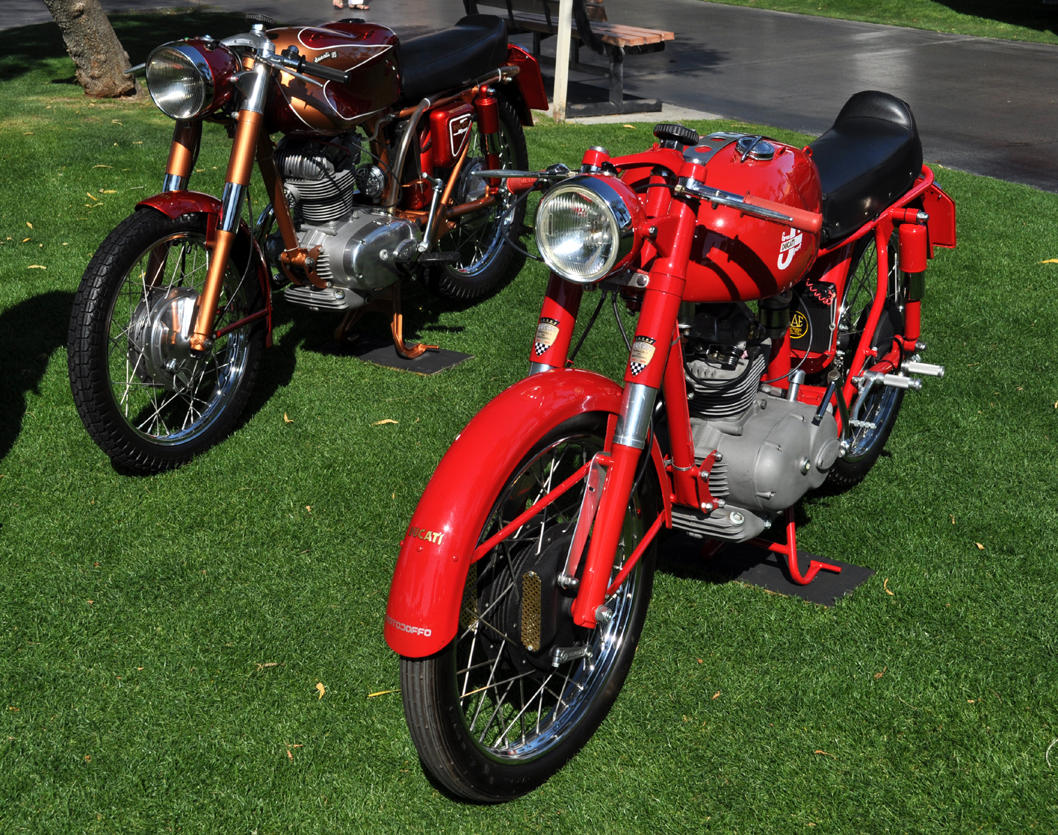 Just A Car Guy: Vintage Ducati at the Desert Classic Concours D'Elegance