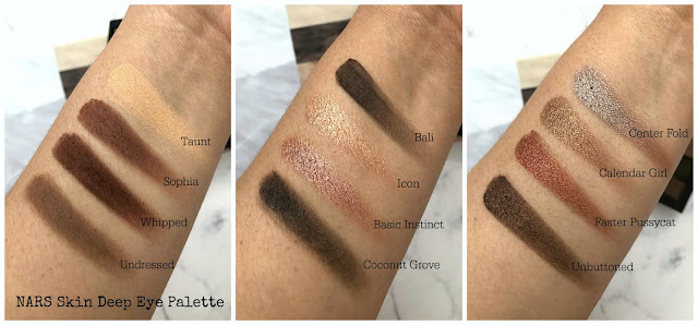 Review, Swatch & Tutorial: NARS - Skin Deep Eye Palette* - miranda loves