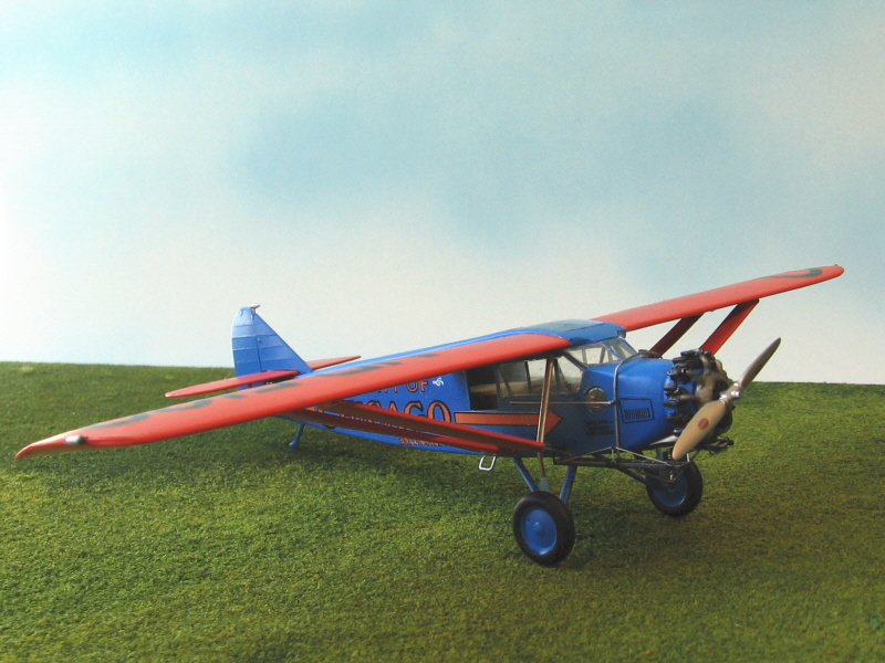 Stinson Detroiter record plane, scratchbuilt 1/72nd scale - Ready for ...
