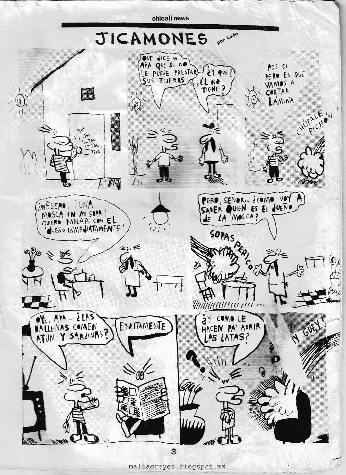 BLOG DEL MALDAD: Chicali News edición Mayo 1994