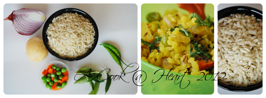 A Cook @ Heart: Humble and Simple: Pohe