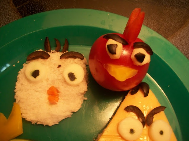 Pams Party & Practical Tips: Angry Birds in Our Lunch