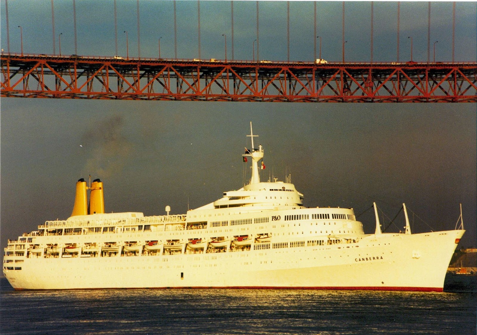 SS "CANBERRA", the Great White Whale
