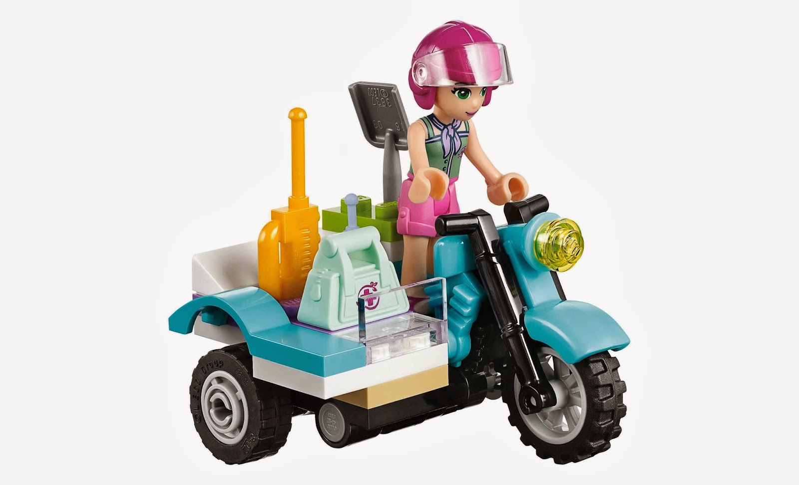 LEGO gosSIP: 140314 LEGO 41032 First Aid Jungle Bike box art and pictures