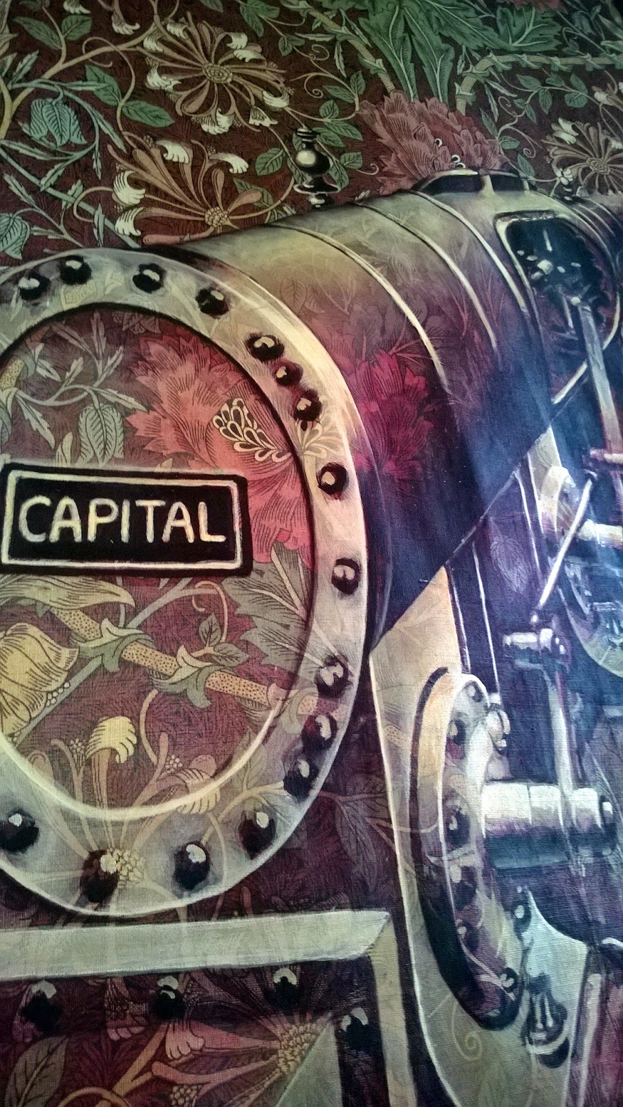 poesie grenadine: Tangled Yarns: Alke Schmidt at the William Morris ...