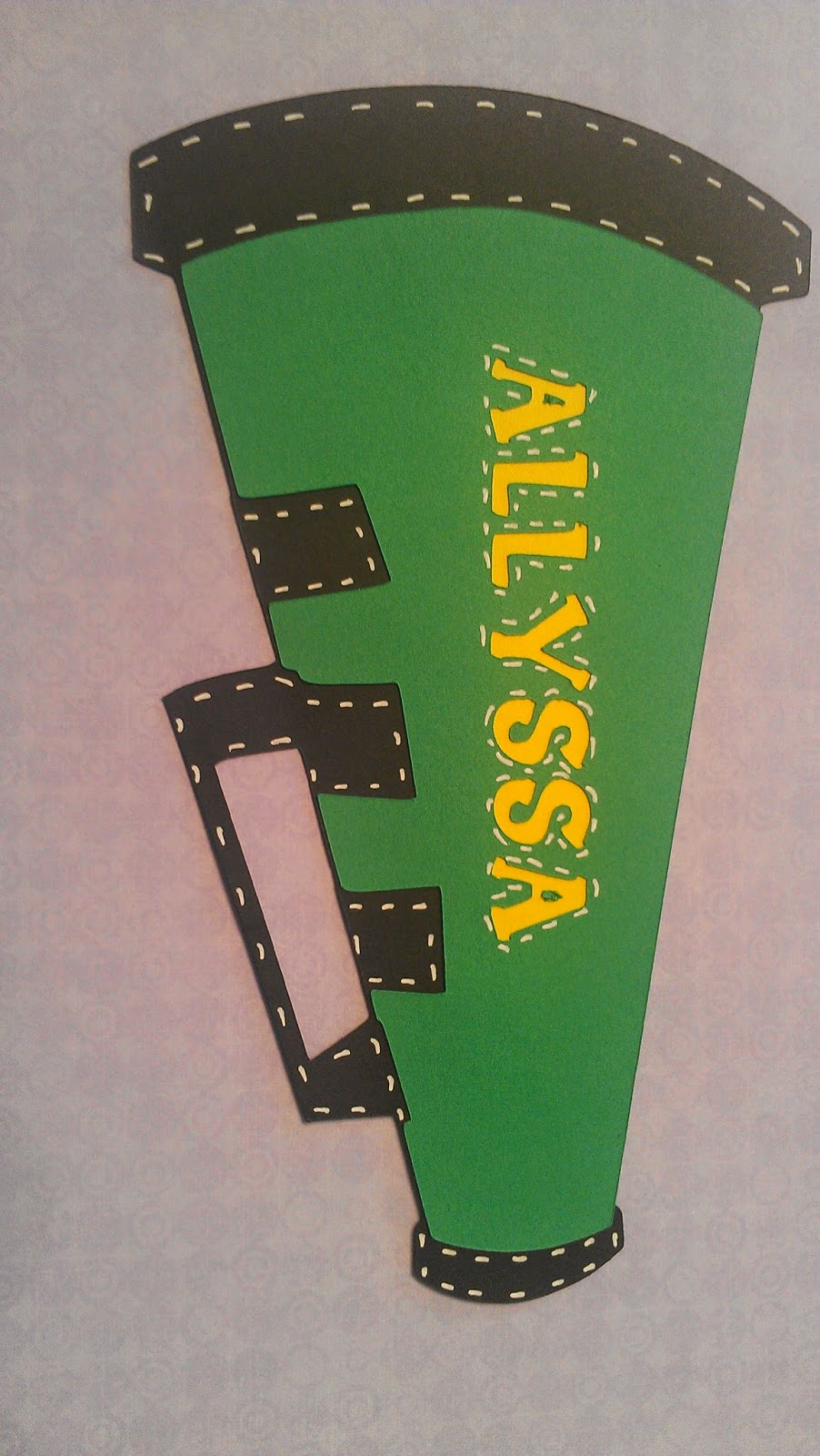 Simply Crafty Creations by Sandy S.: Cheer items made using Cricut All ...
