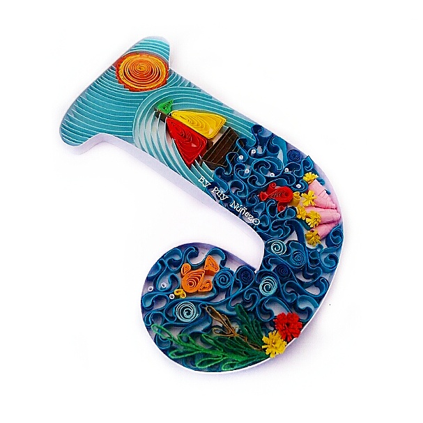 Letras en Filigrana de Papel - Quilling / Quilling Typography (By Pily ...