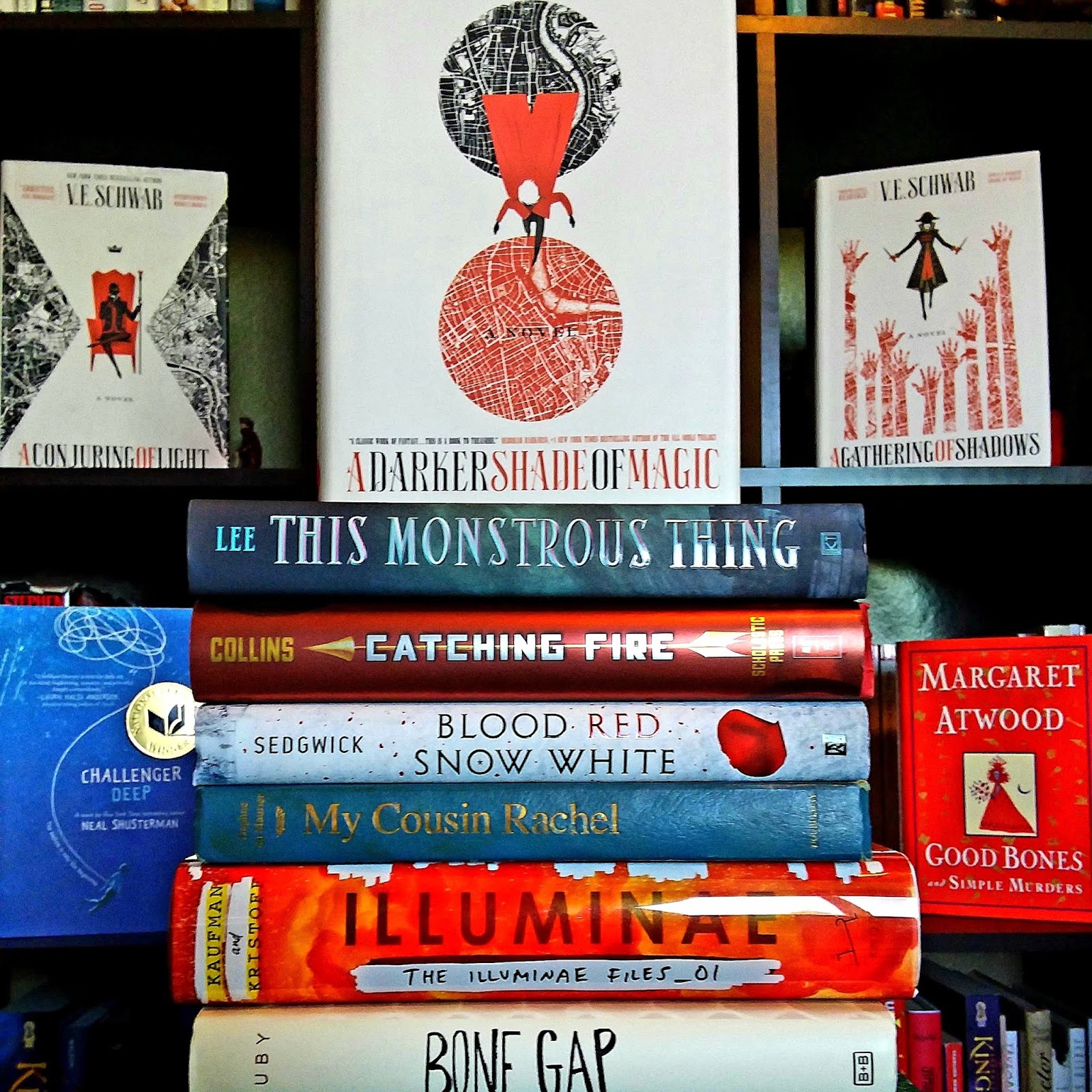 Read All The Things!: Top Ten Tuesday: USA! (In Book Photos)