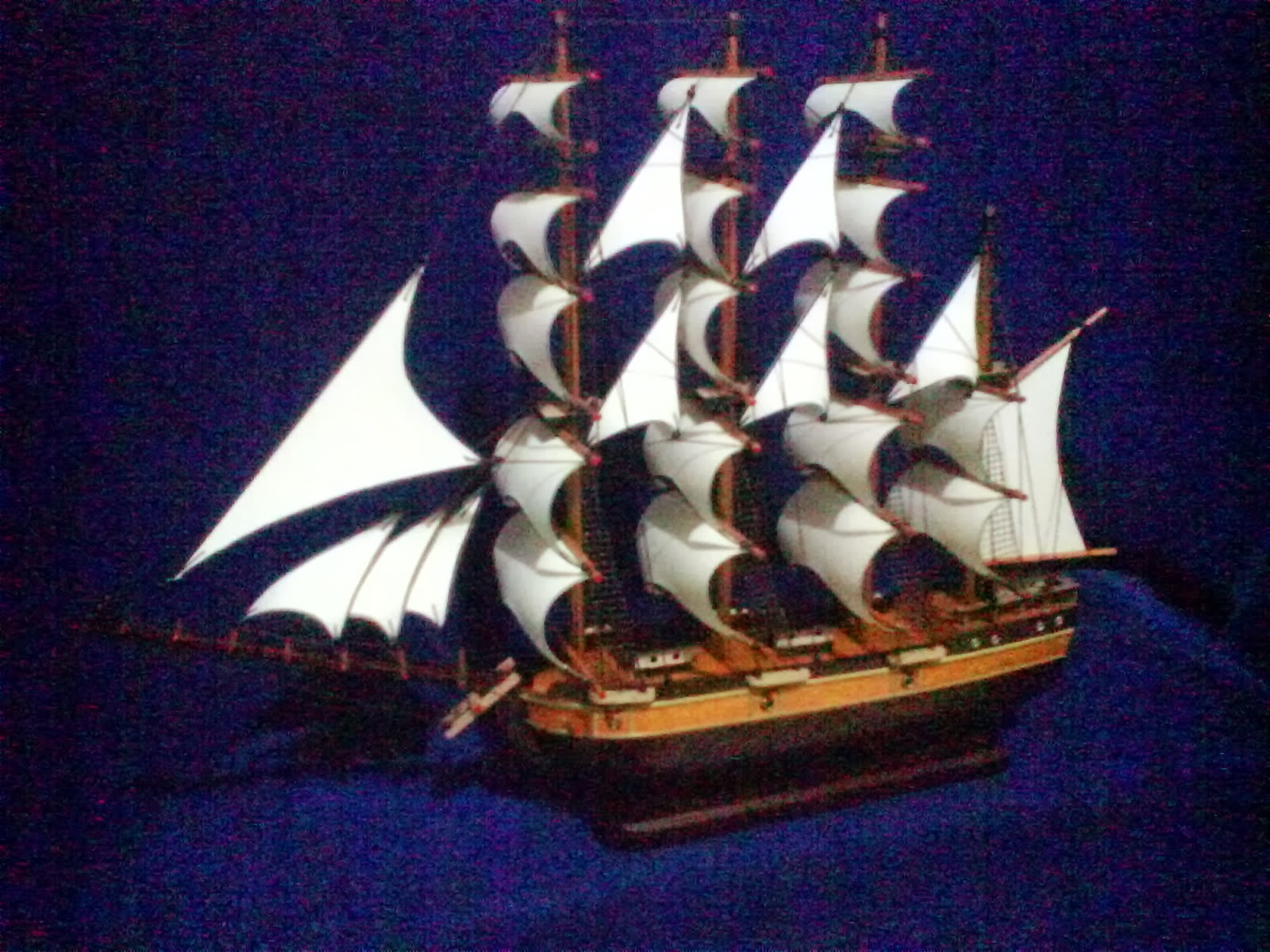 Miniature of Sailing Ship: MINIATURE