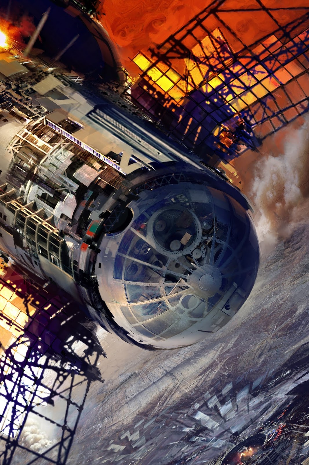 The Geeky Nerfherder: #CoolArt: 'The Expanse' Book Cover Prints by ...