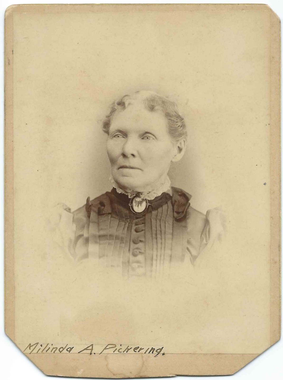 Heirlooms Reunited: Two vintage Photos of Melinda A. (Blanchard ...