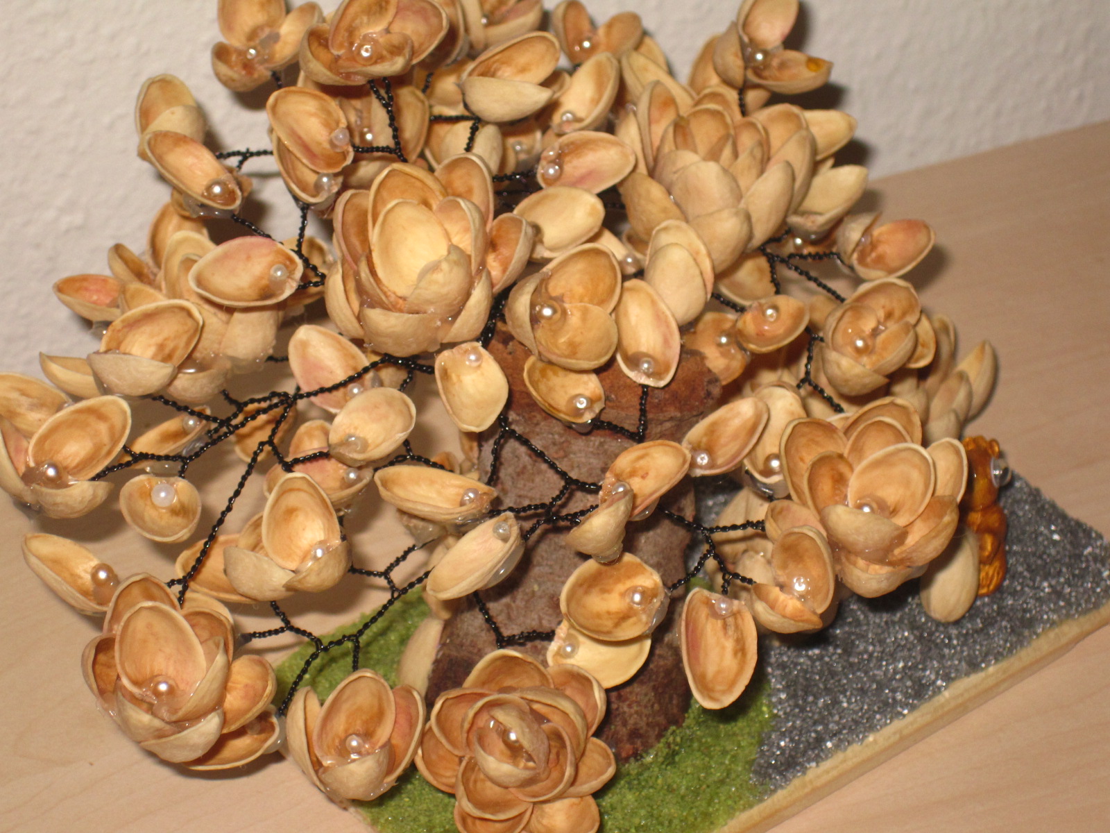 Magnolie cu invelisul de la fistic.