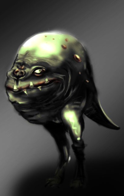 MHill's Blog: Bald monster thing