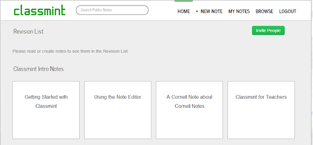 Librarians on the Fly: CLASSMINT - interactive note cards for students ...