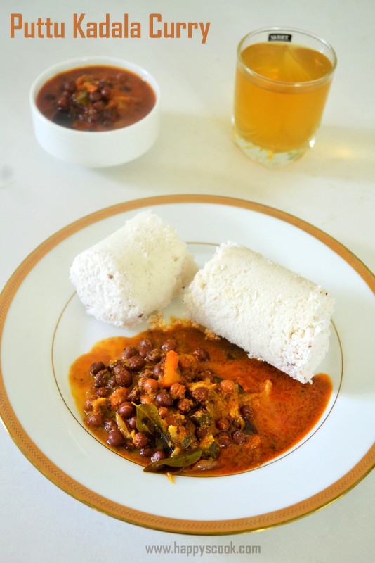 Puttu Kadala Curry | Kerala Kadala Curry for Puttu | Black Chickpea ...