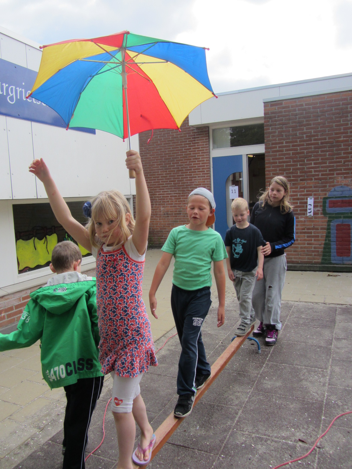 Kleuterspel: Sportdag