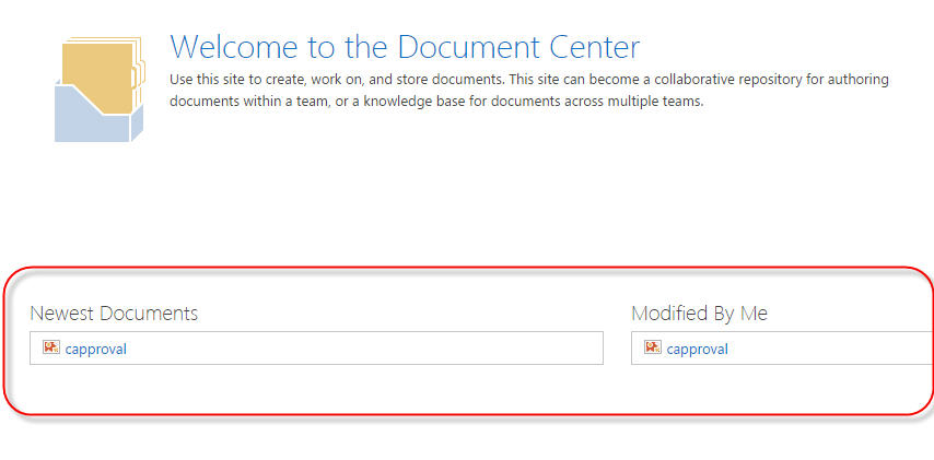 SharePoint Buzz: Document Center in SharePoint 2013