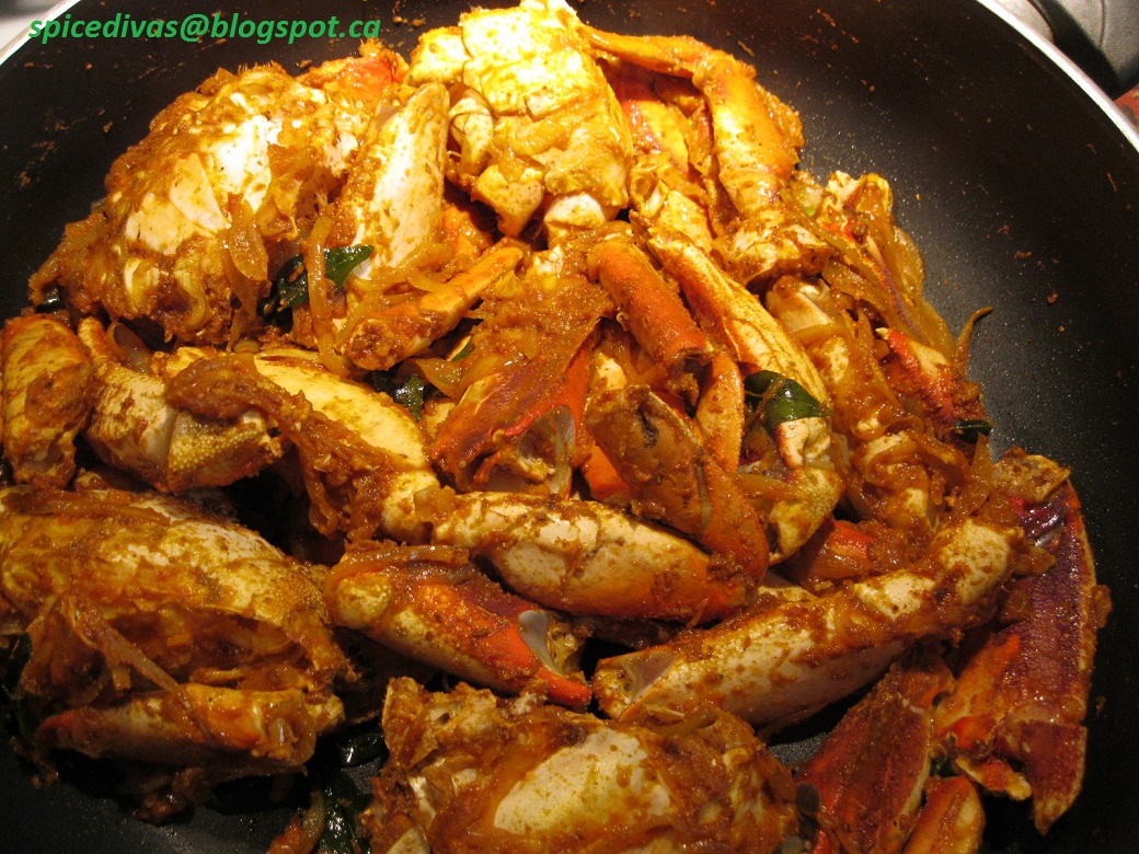 Spice Divas: Curry Crab
