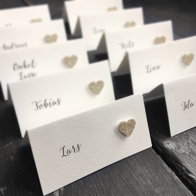 CirkelineDesign: Bordkort til bryllup