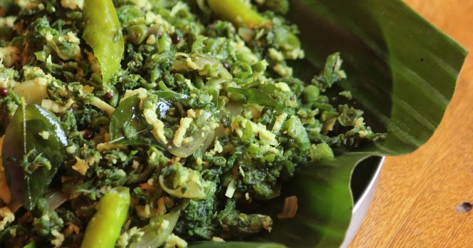 Erivum Puliyum: Mathan Ela Thoran | Pumpkin Leaves Stir fry