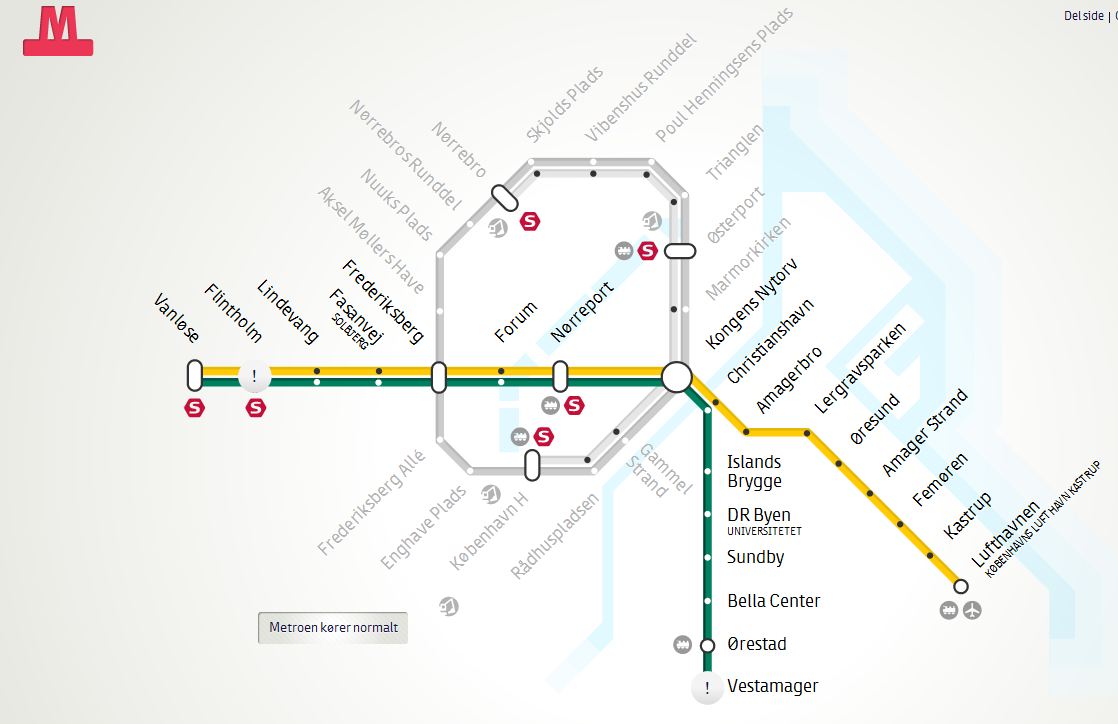 Infrastruktur: Mere metro