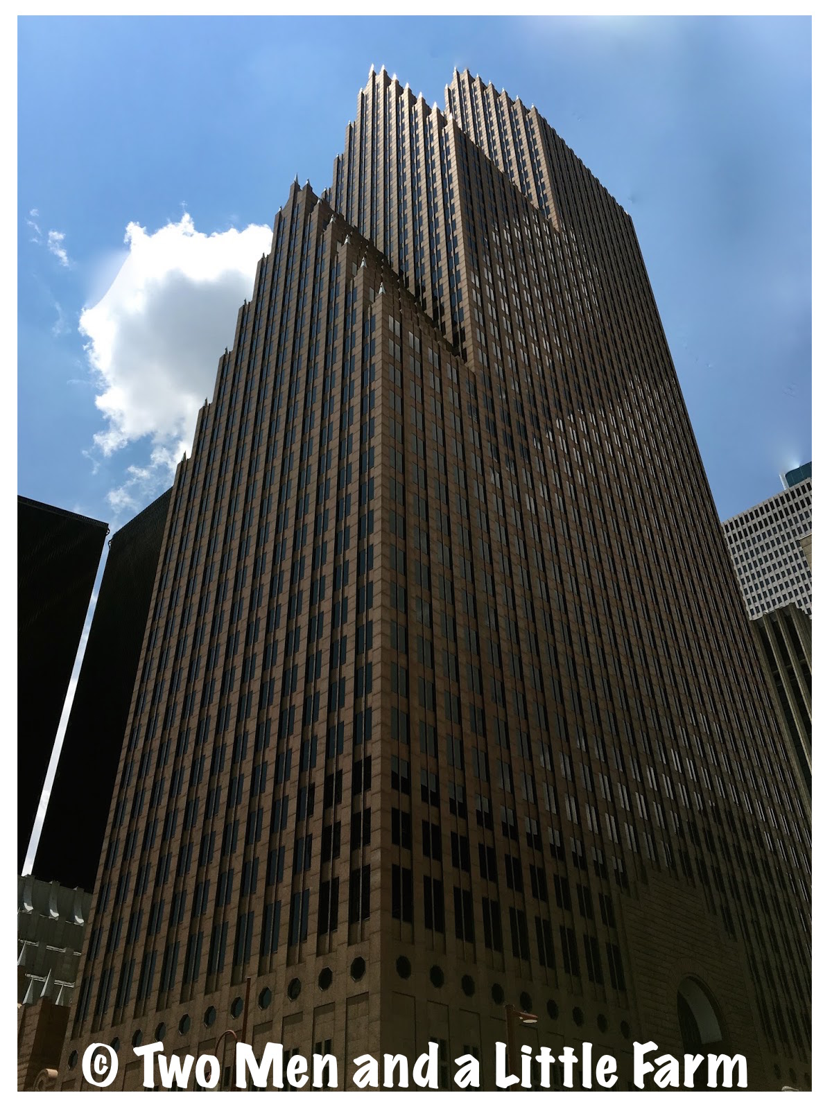 Two Men and a Little Farm: A TALE OF TWO SKYLINES