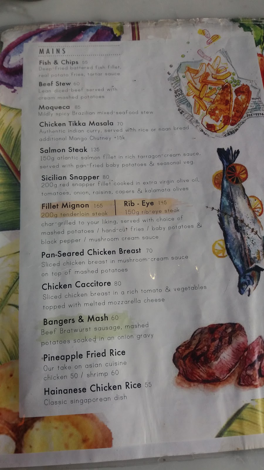 Nismut \(^_^)/: Daftar Menu Spigel Cafe Bar Kawasan Kota Lama Semarang