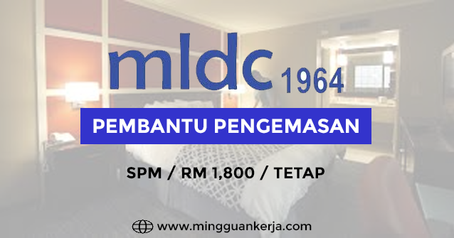MLDC Berhad - Pembantu Pengemasan
