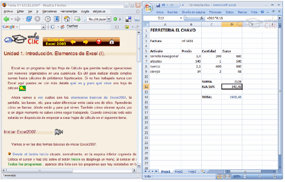 Elementos De Excel : Unidad 1 introducción a los elementos de excel