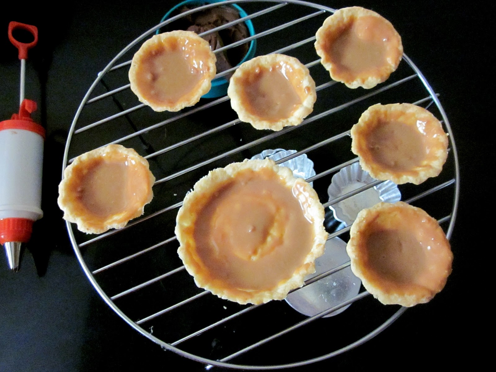 Easycooking: Chocolate Caramel Tarts