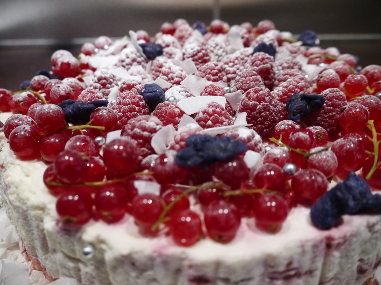 Glamorous Pink Cheesecake