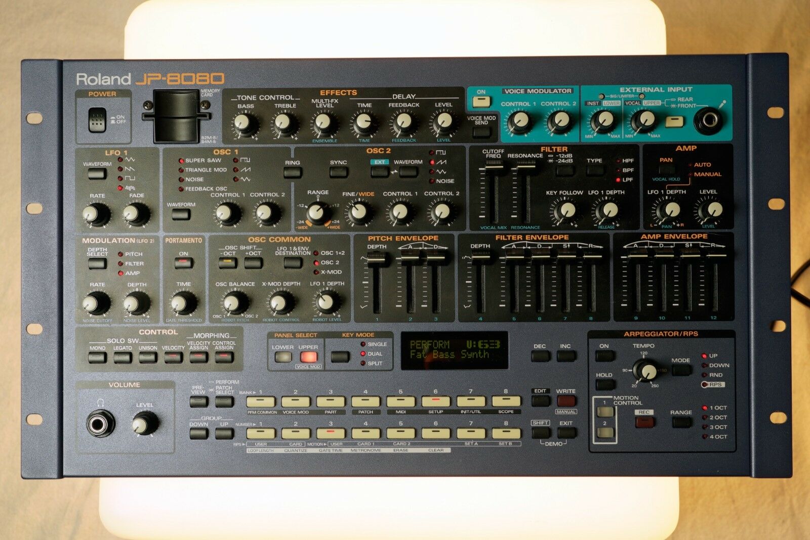 MATRIXSYNTH: Roland JP-8080 Analog Modelling Synth / Vocoder