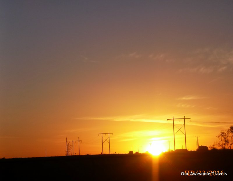 Our Awesome Travels: Moon setting, sun rising and sunsets in the desert ...