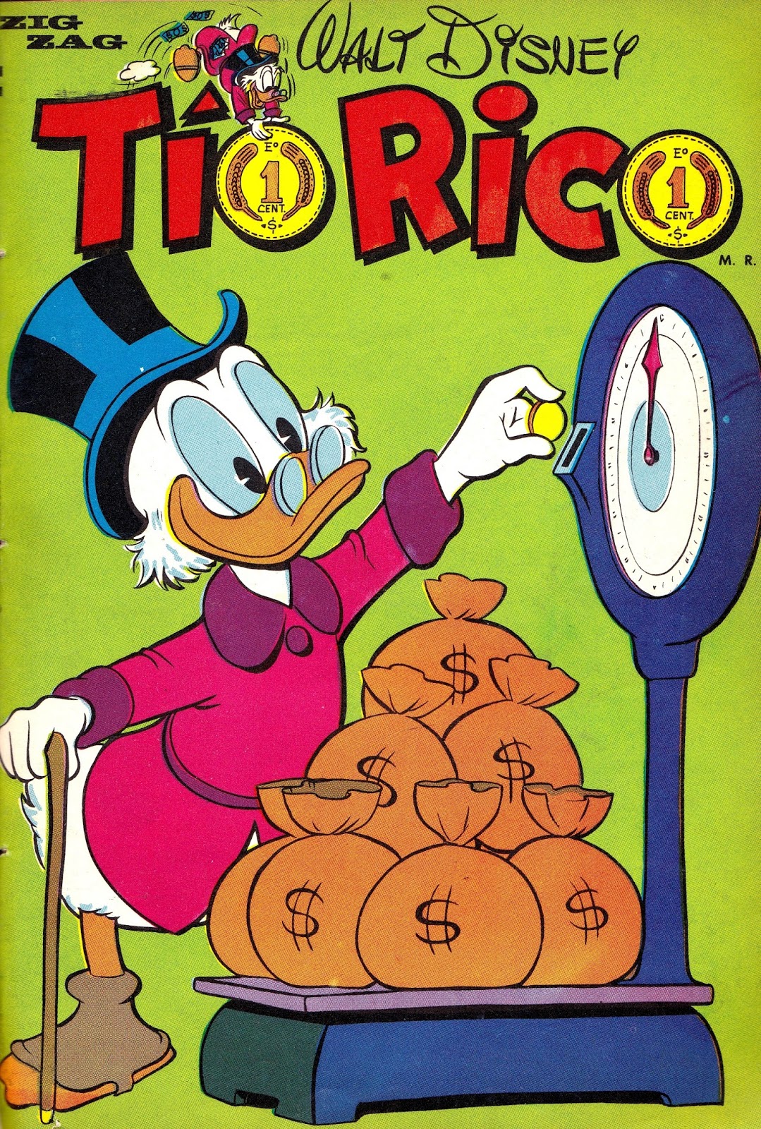 FigurasVitales !!: Un Cómic: Tío Rico #9, 10, 11, 12 - Año 1, 1966 ...