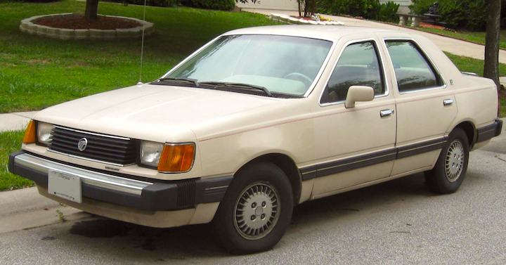 Car Style Critic: The Aerodynamic Ford Tempo and Mercury Topaz