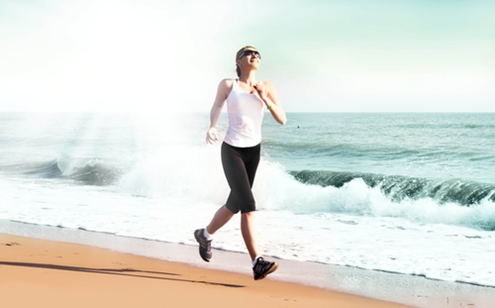 Health - the key to happiness: 5 fitness activities on the beach