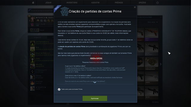 CS GO PRIME