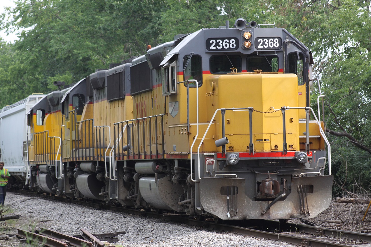 Michigan Exposures: Watching the Trains Go By