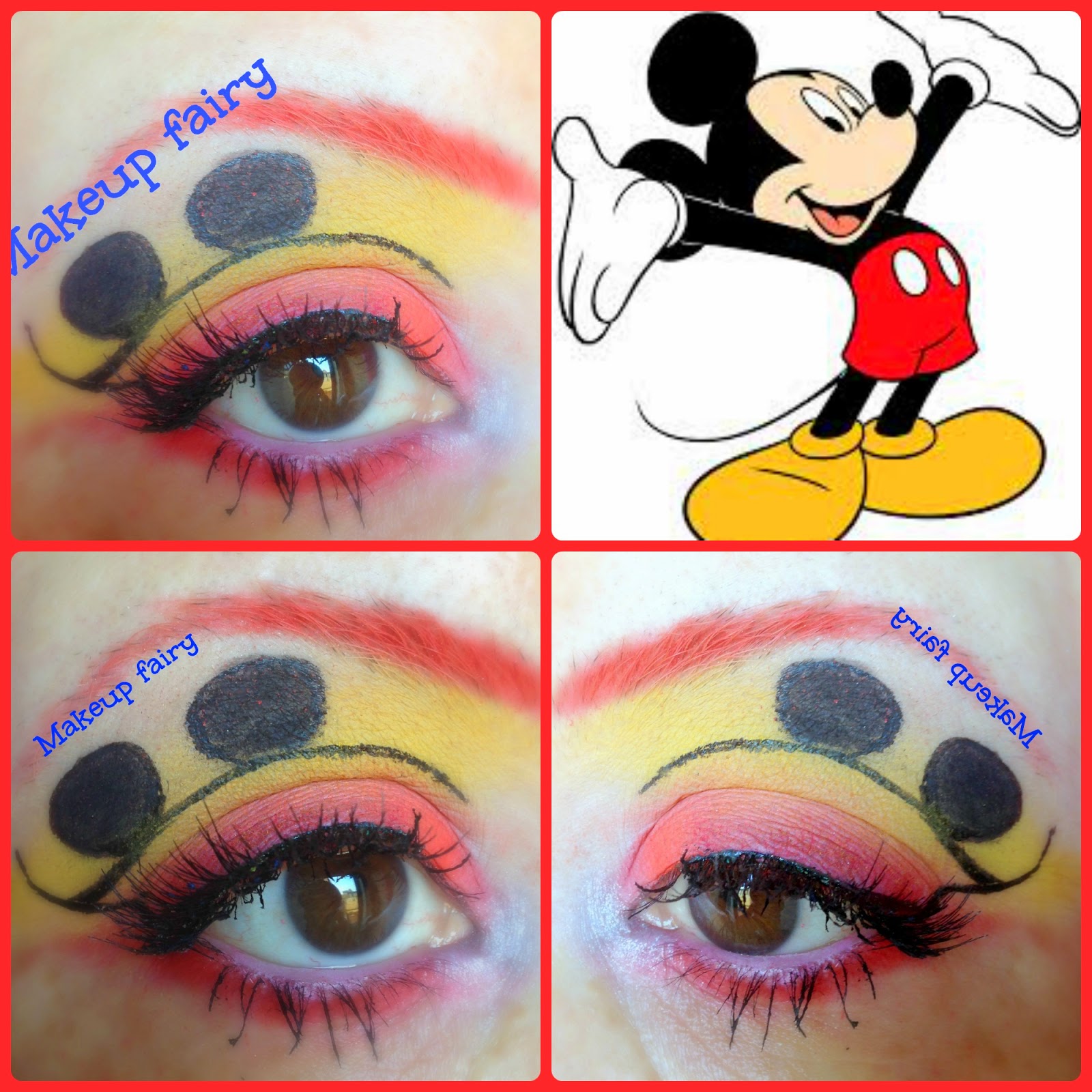 Mickey Mouse Makeup Ideas