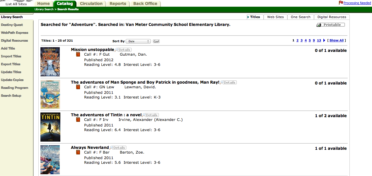 The Library Voice: Reorganizing The Fiction Within Our Library And ...